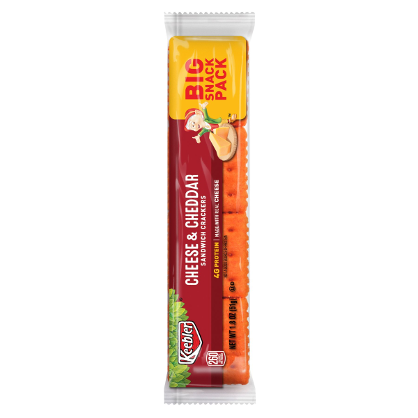 Keebler Sandwich Crackers, Single Serve Snack Crackers, Office and Kids ...
