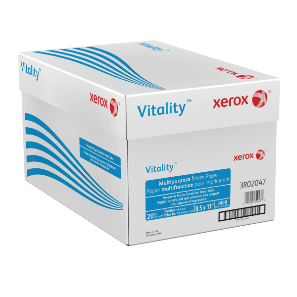 Xerox® Vitality™ Multi-Use Printer & Copy Paper, 10 Reams, White ...