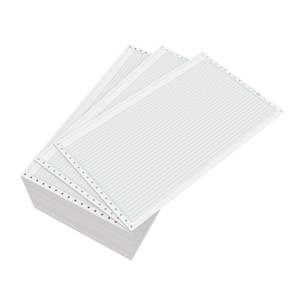 Domtar Continuous Form Paper, Unperforated, 14 7/8" x 8 1/2", 18 Lb, 1/ ...