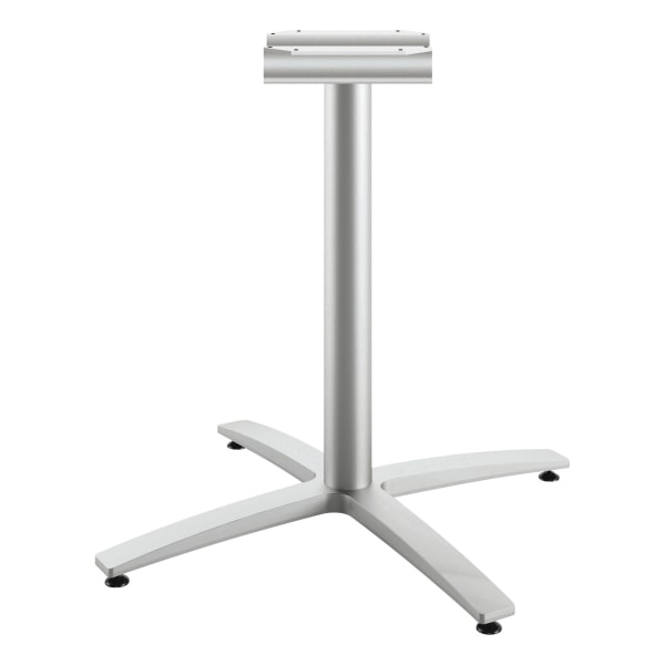 HON Between HBTTX30S Table Base - Textured Silver - Zerbee