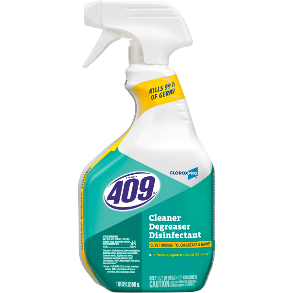 Clorox 409 Cleaner Degreaser Disinfectant Smart Tube Spray 32 Oz Bottle Zerbee