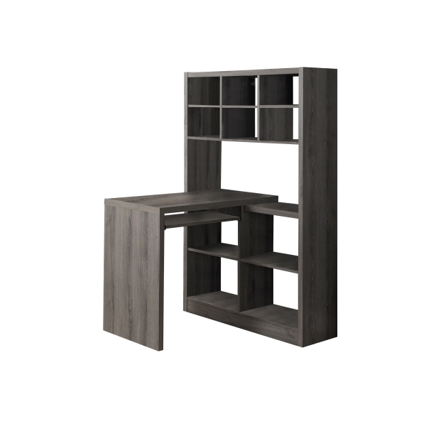 Monarch specialties dark taupe desk store
