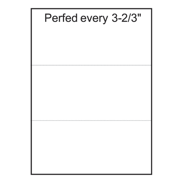 Lettermark® Custom Cut Sheets, Letter Size (8 1/2" x 11"), 2500 Sheets ...