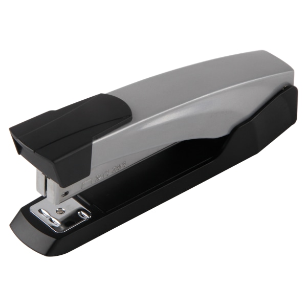Full Strip Metal Desktop Stapler 25 Sheets Capacity Silver Zerbee