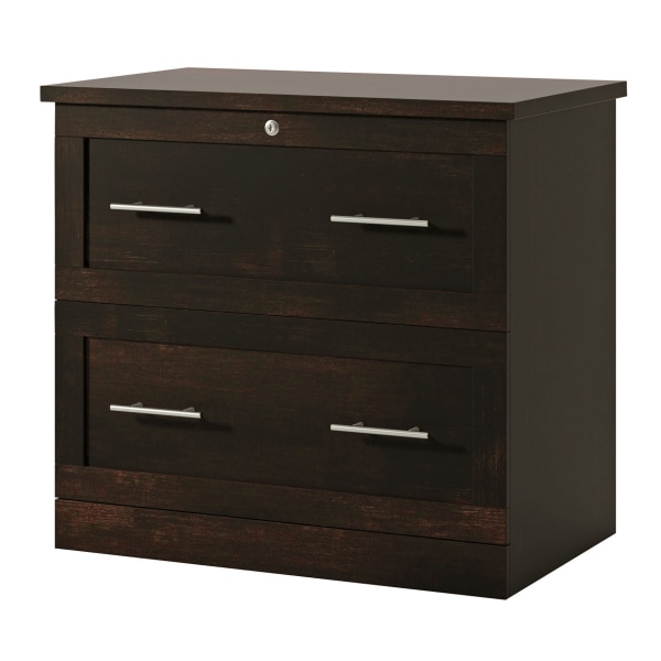 Realspace 17 D Vertical 2 Drawer File Cabinet Mulled Cherry Zerbee